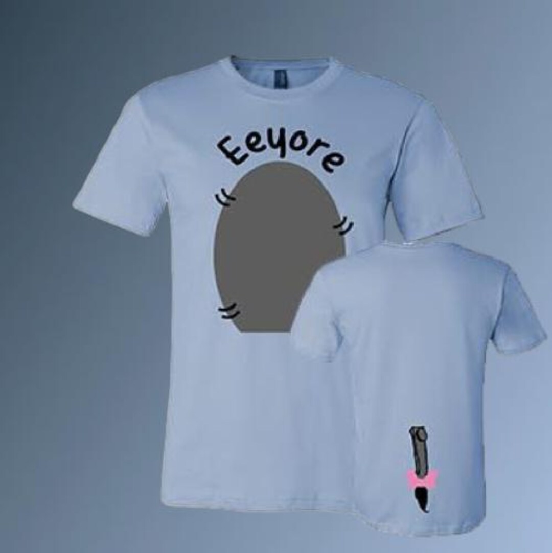 Winnie the Pooh Eeyore Costume Cosplay Shirt, Disney Eeyore Sweatshirt ...