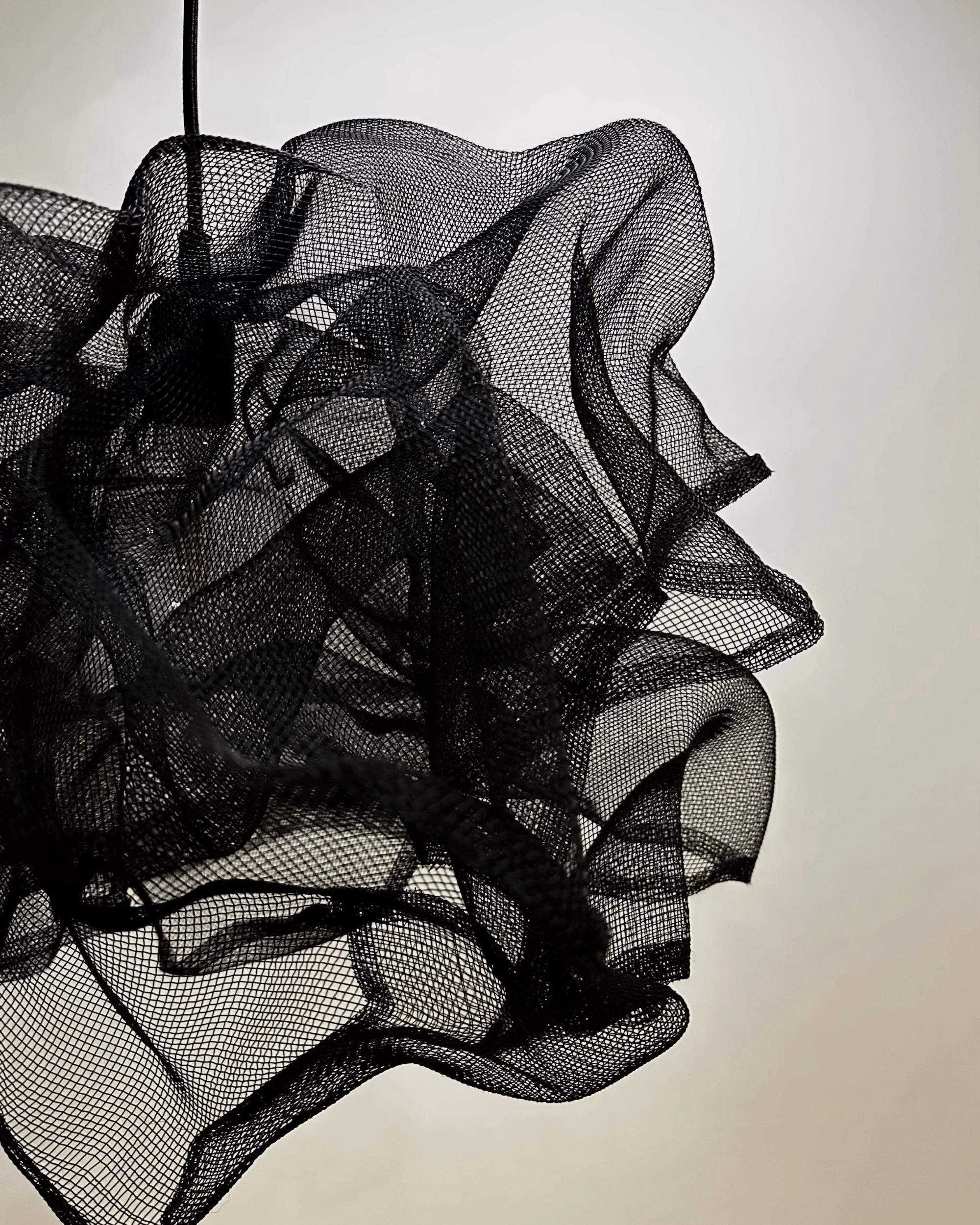 Steel Pendant Light | Wire Mesh Lampshade | Hanging Lamp | Metal ...