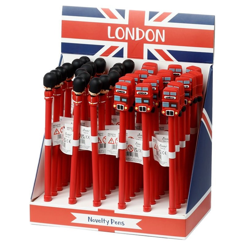 London Souvenir Guardsman & Routemaster Bus Fine Tip Pen - Etsy