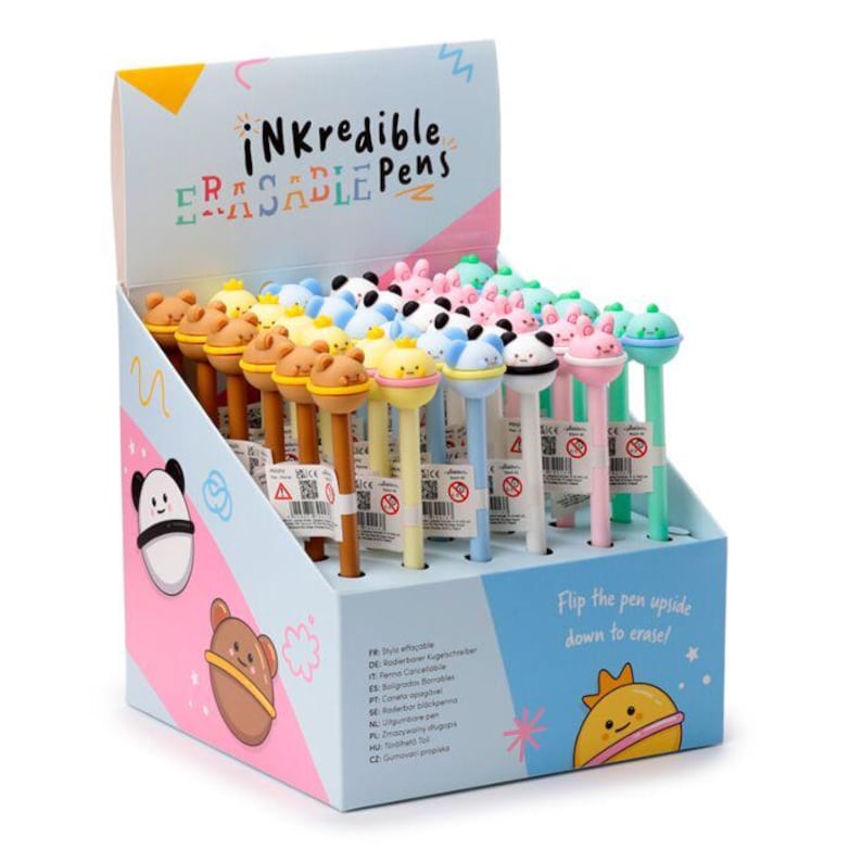 Incredible Erasable Cute Animal Pen - Blue Ink - Fineliner - Stocking ...