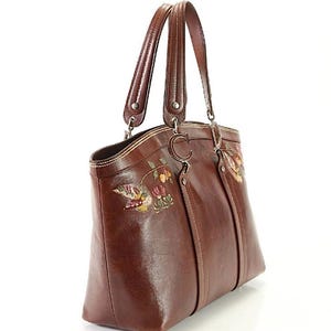 Authentic Christian Dior Rare Galliano Flower Embroidered Calf Leather ...