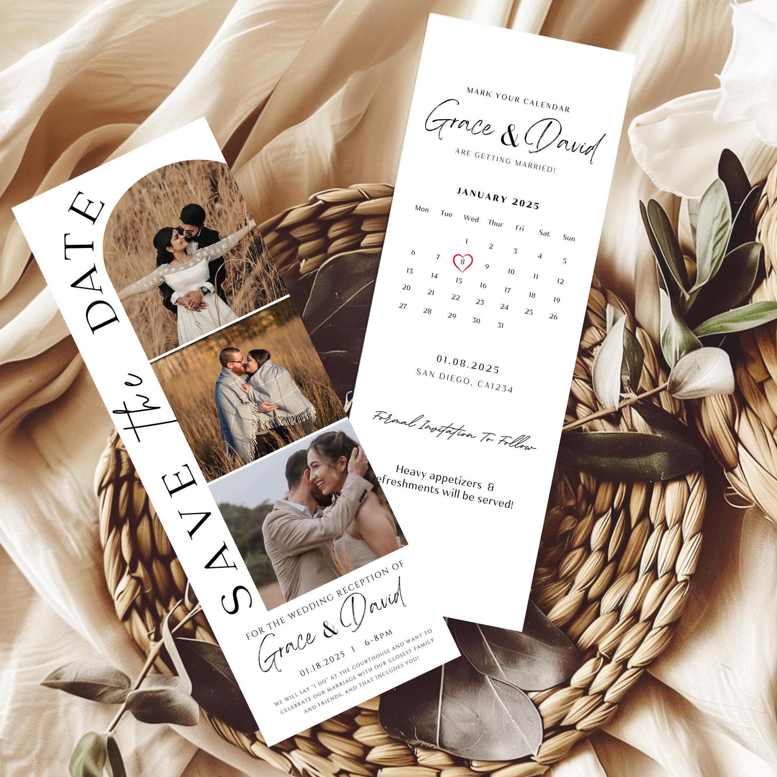 Photo Strip Save the Date Photo Booth Save the Date Photo Save the Date ...