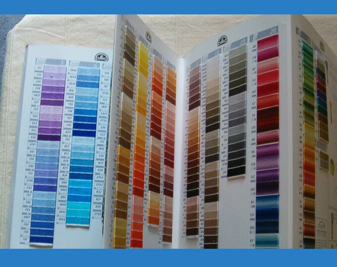 Creative World DMC Floss Color Sample Book - Etsy