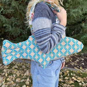 The Quilted Fish Bag Sewing Pattern - Etsy