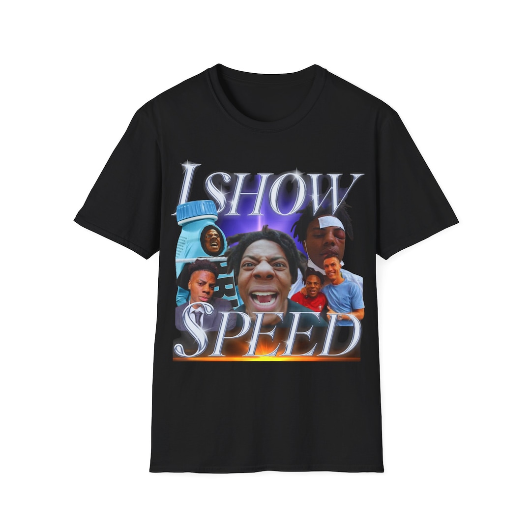 Ishowspeed Streamer T-shirt Funny Gift for Fan Exclusive - Etsy