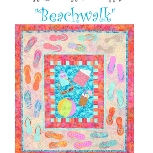 Beach Quilt Pattern - Etsy