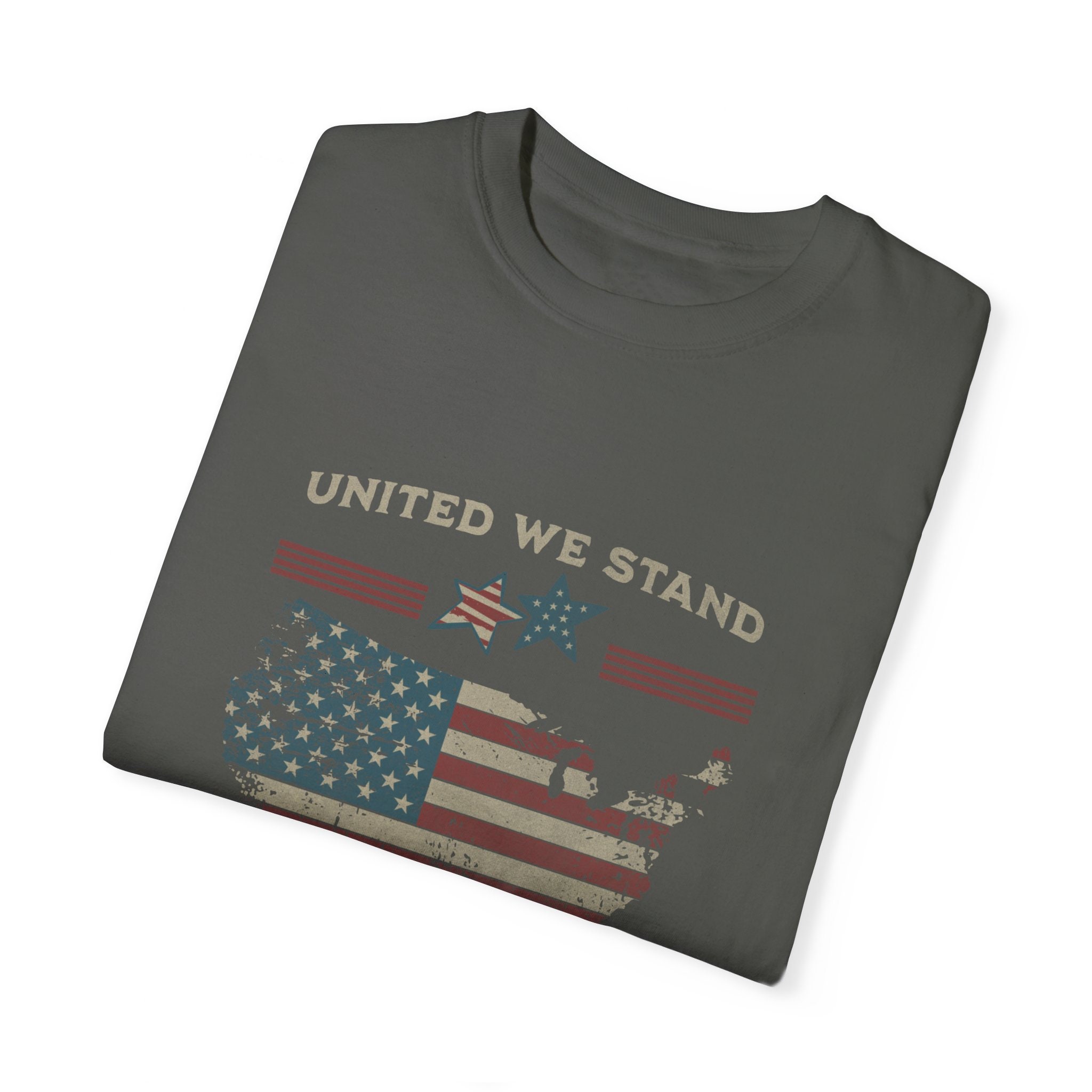 American Election Shirt. United We Stand Divided We Fall. Tshirt With ...