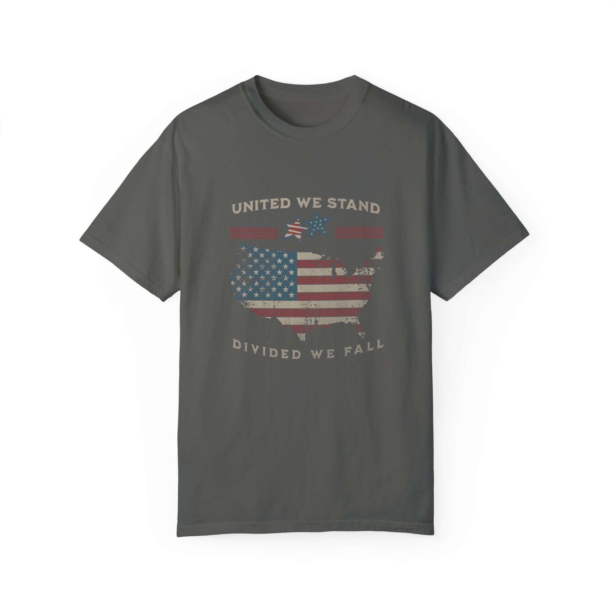 American Election Shirt. United We Stand Divided We Fall. Tshirt With ...