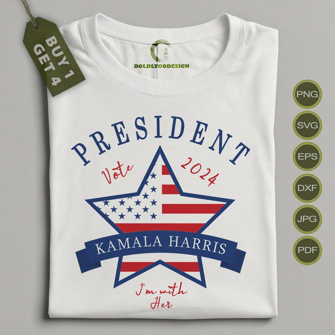 President Kamala Harris Png Svg , Kamala Harris President 2024 Png ...