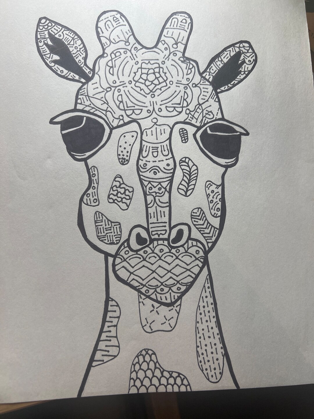 Printable Animal Line Art, Animal Coloring Page - Etsy