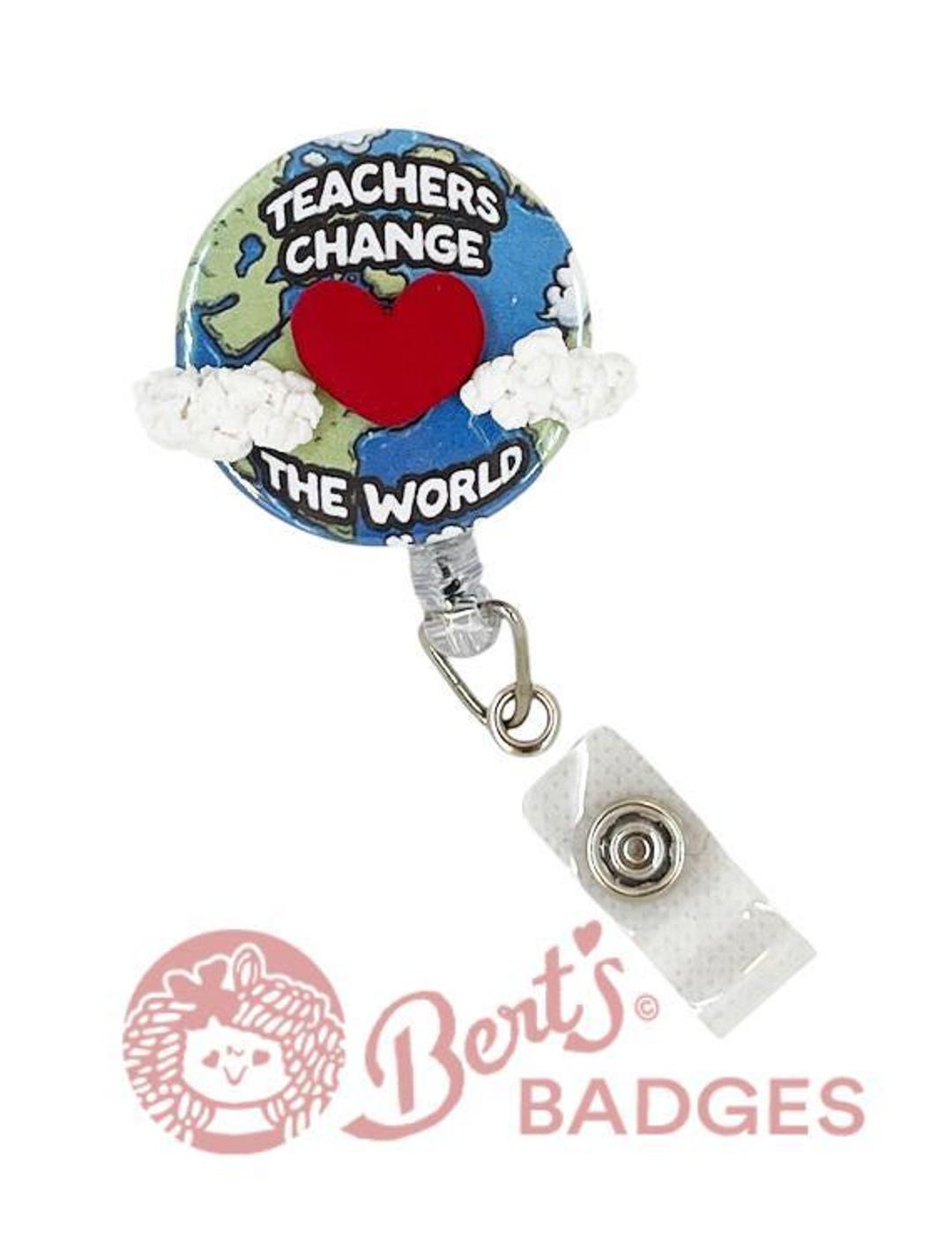 Teacher Badge Topper Design Idea Gift Teachers Care Decoration ...