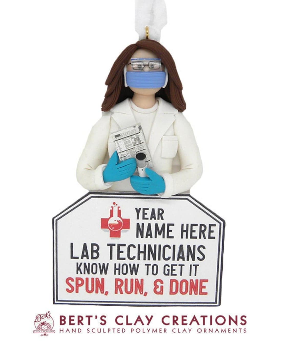 Lab Worker Lab Technician Lab Researcher Figurine OR - Etsy