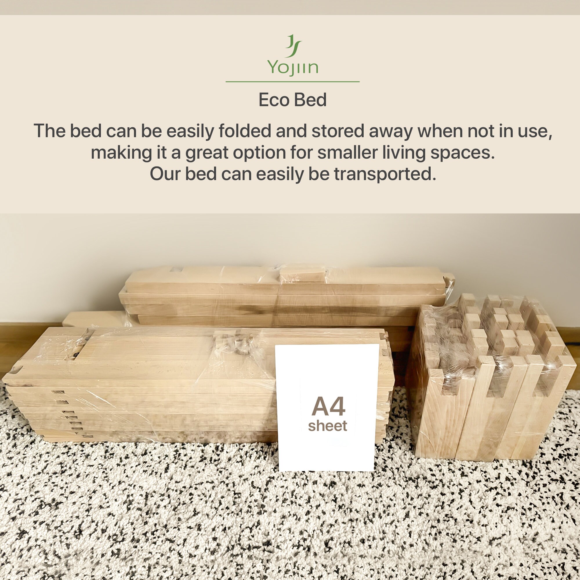 Platform Bed, Japanese Wooden Bed Frame, Japanese Joinery Bed Frame ...