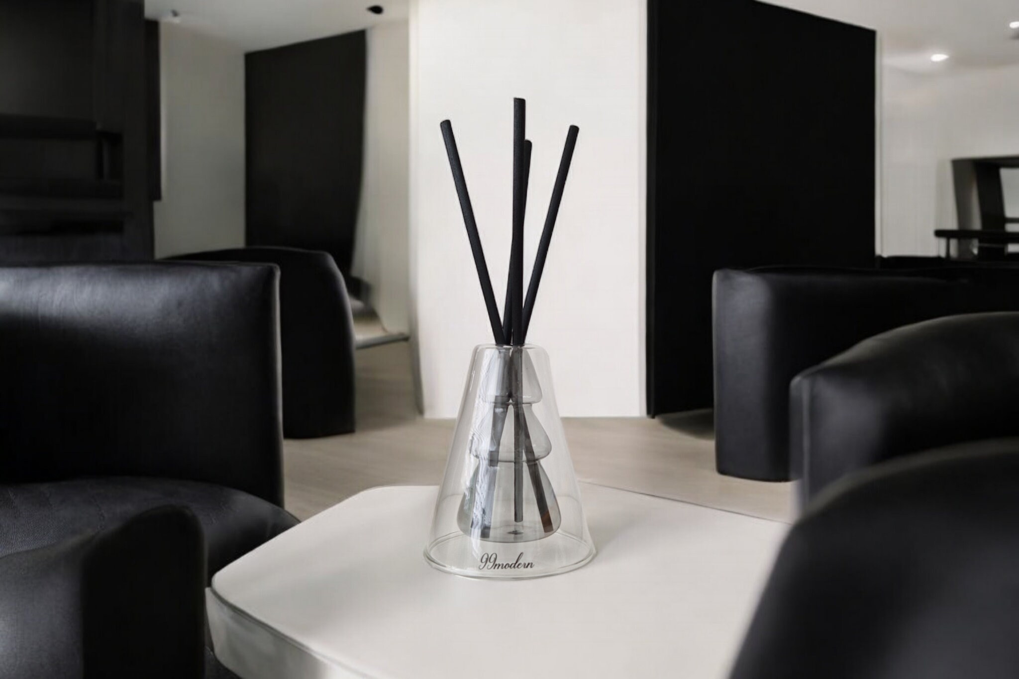Modern Minimalist Glass Reed Diffuser Vase - Etsy
