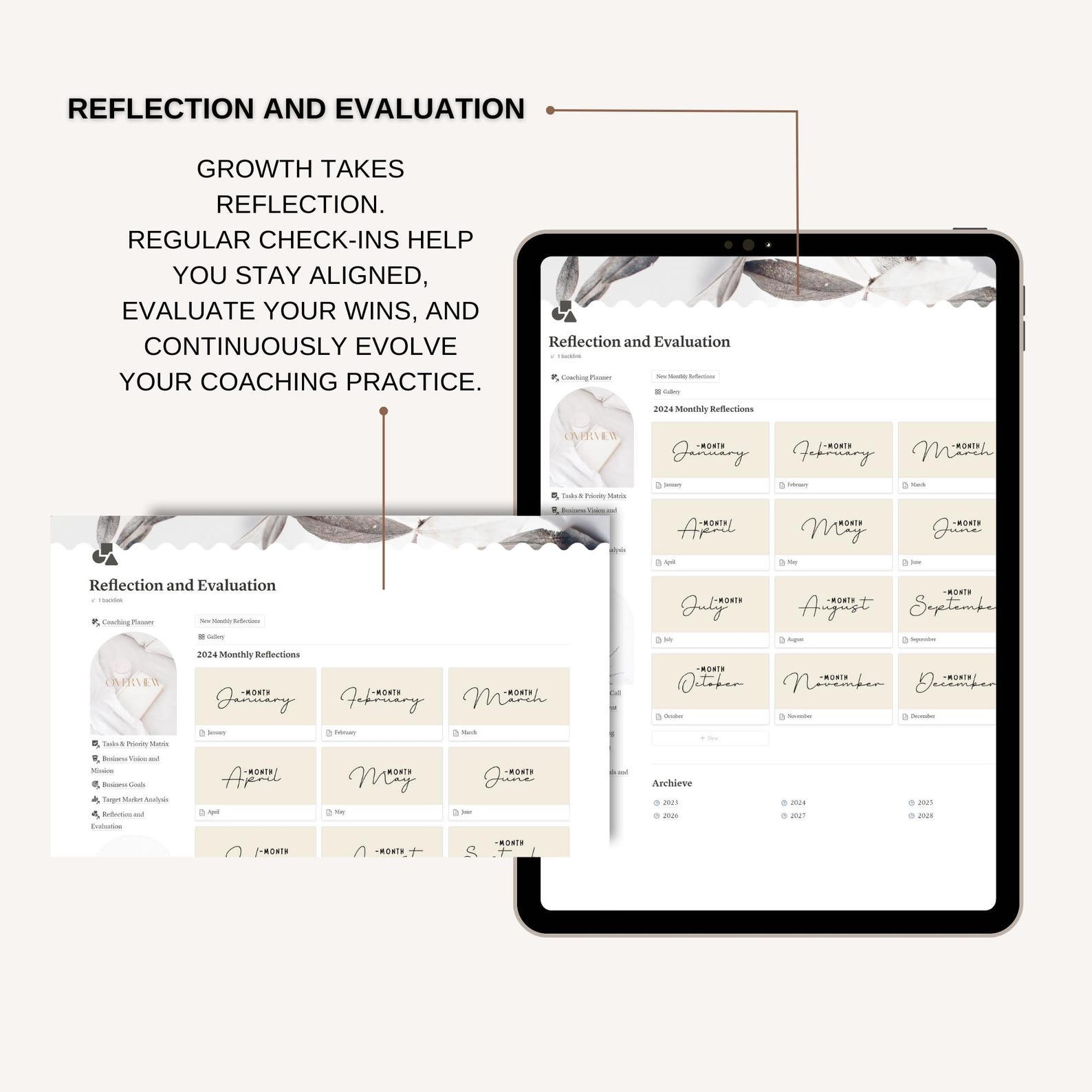 Notion Template Coaching Planner, Notion Coaching Organizer, All-in-one Notion Coach's Toolkit ...