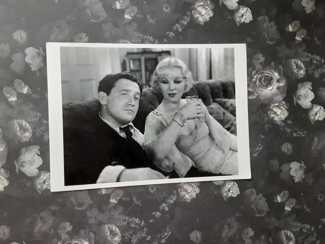 1930s Spencer Tracy and Glenda Farrell Movie Postcard Pomegranate ...