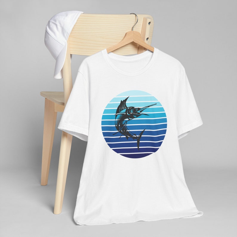 Sportfish Shirt, Swordfish Themed Tee, Ocean Themed Style Unisex Jersey ...