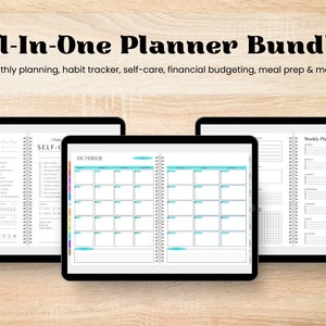 All-in-one Digital Planner for Teachers, Assistants, Students: Organize ...