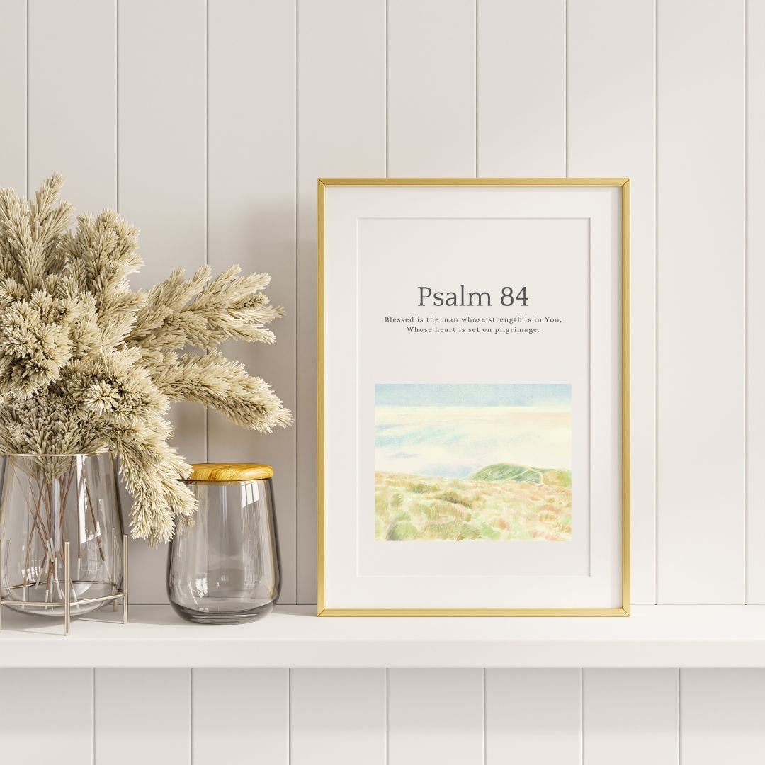 12 Printable Christian Designs With Psalms and Inspirational Imagery ...
