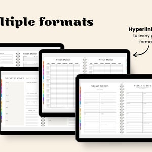 All-in-one Digital Planner for Teachers, Assistants, Students: Organize ...