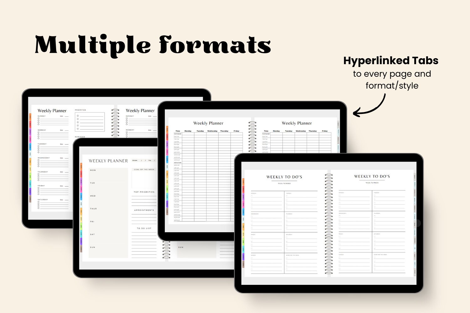 All-in-one Digital Planner for Teachers, Assistants, Students: Organize ...