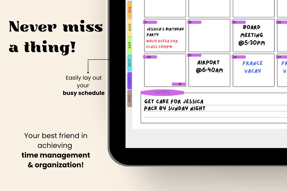 All-in-one Digital Planner for Teachers, Assistants, Students: Organize ...
