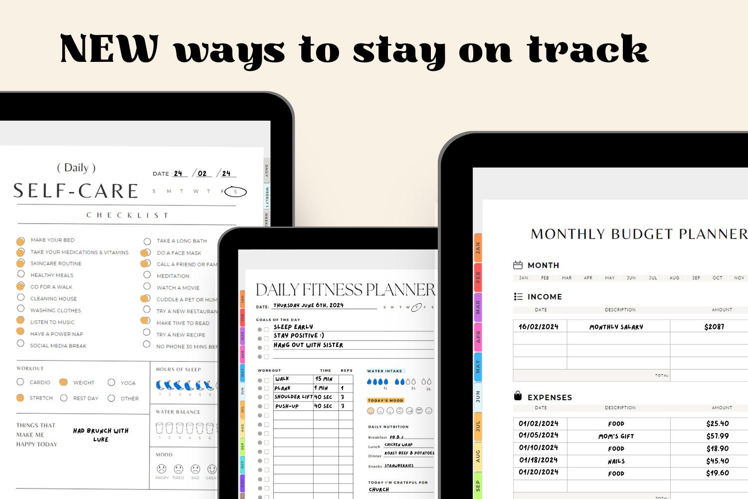 All-in-one Digital Planner for Teachers, Assistants, Students: Organize ...