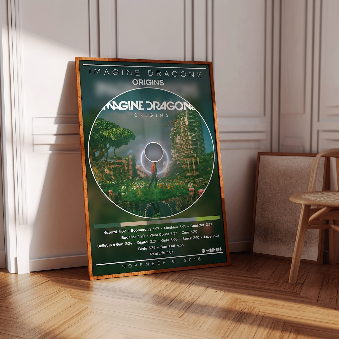 Imagine Dragons Poster Origins Poster Album Poster Print Album Cover ...