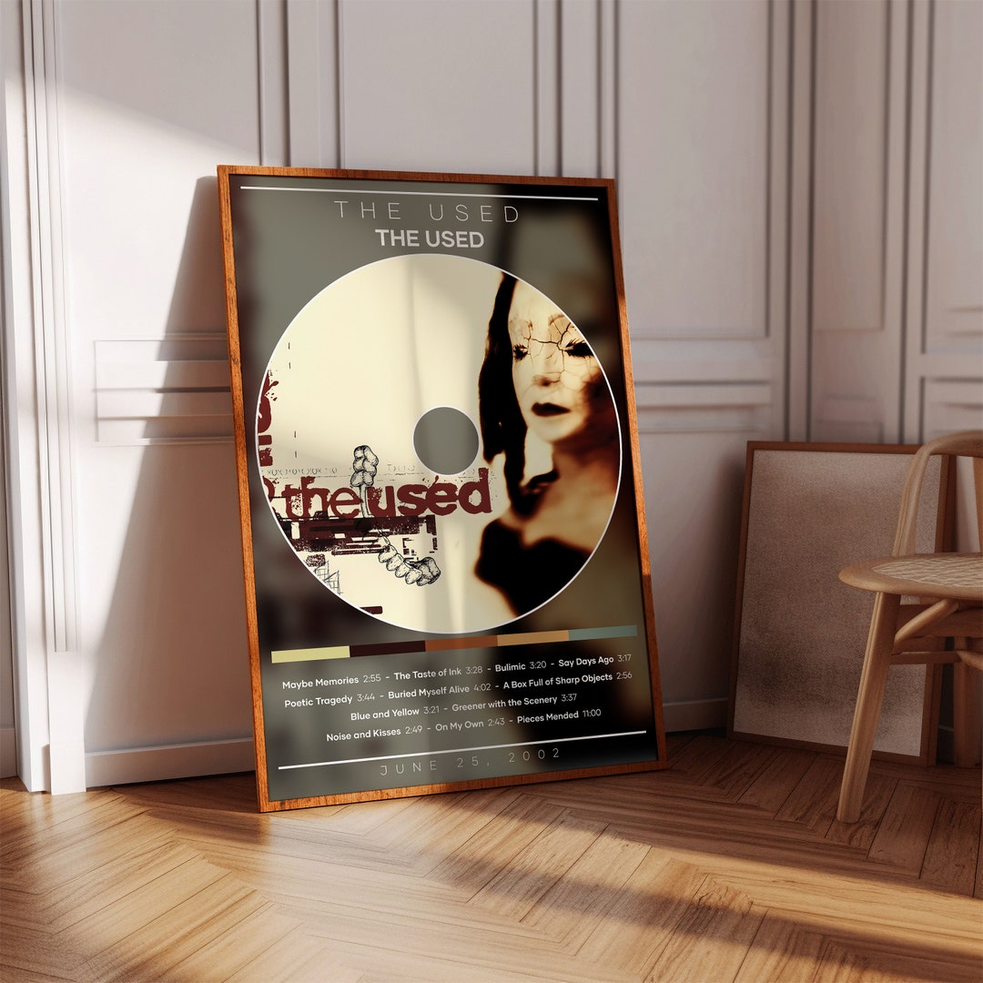 The Used Poster the Used Album Album Poster Print Album Cover Poster ...