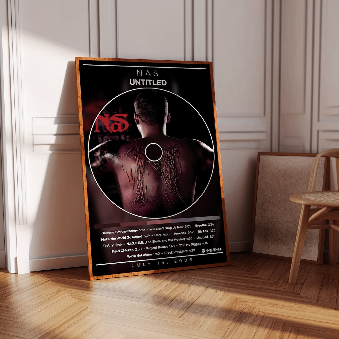 Nas Poster Untitled Poster Album Poster Print Album Cover Poster Rap ...
