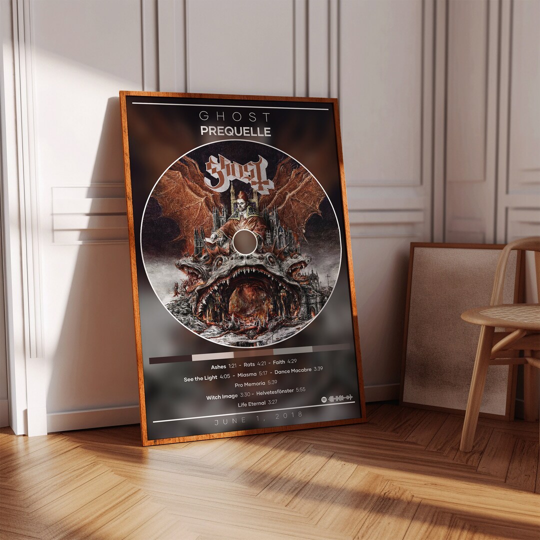 Ghost Poster Prequelle Poster Album Poster Print Album Cover Poster ...