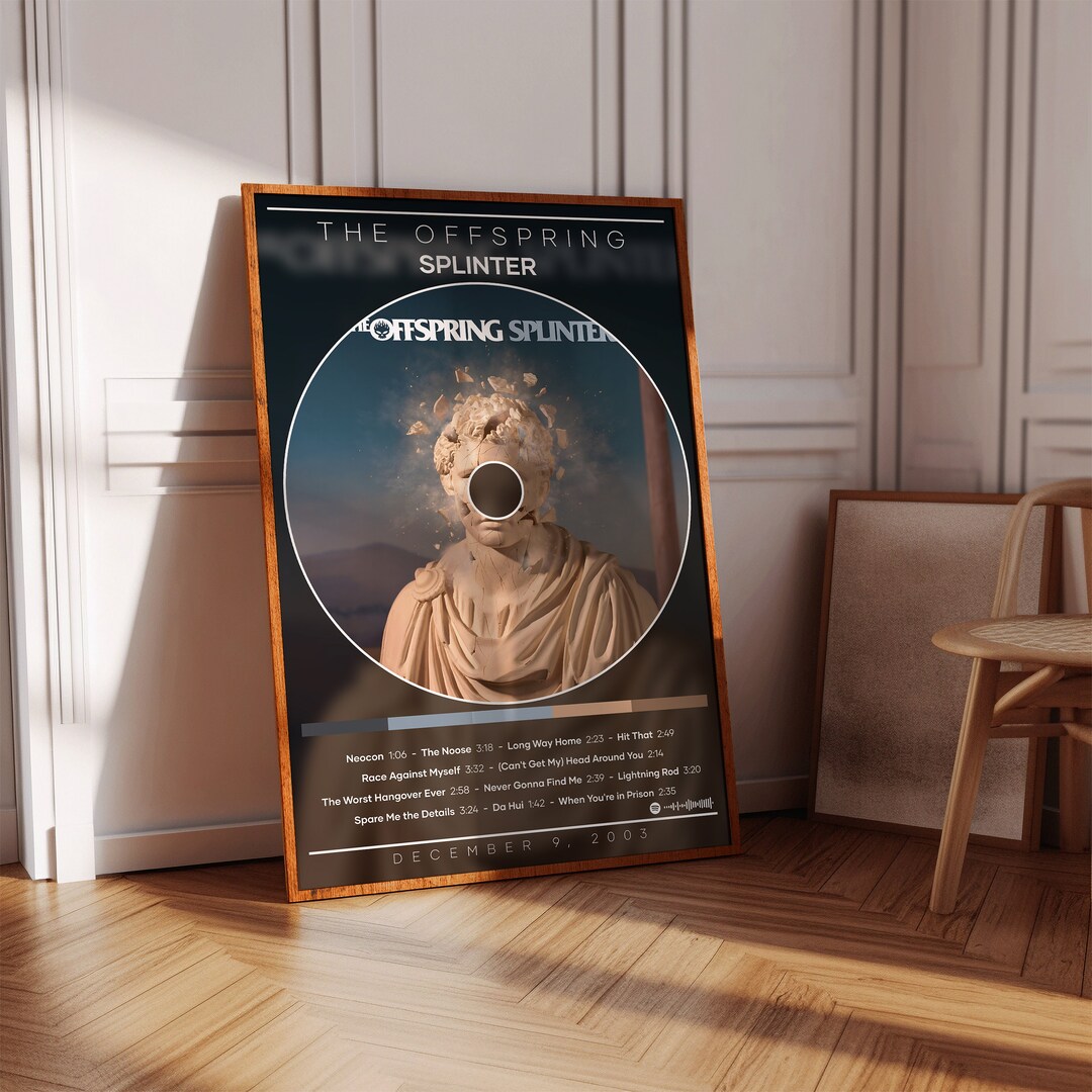 The Offspring Poster Splinter Poster Album Poster Print Album Cover ...