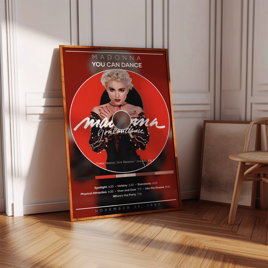 Madonna Poster You Can Dance Poster Album Poster Print Album Cover ...