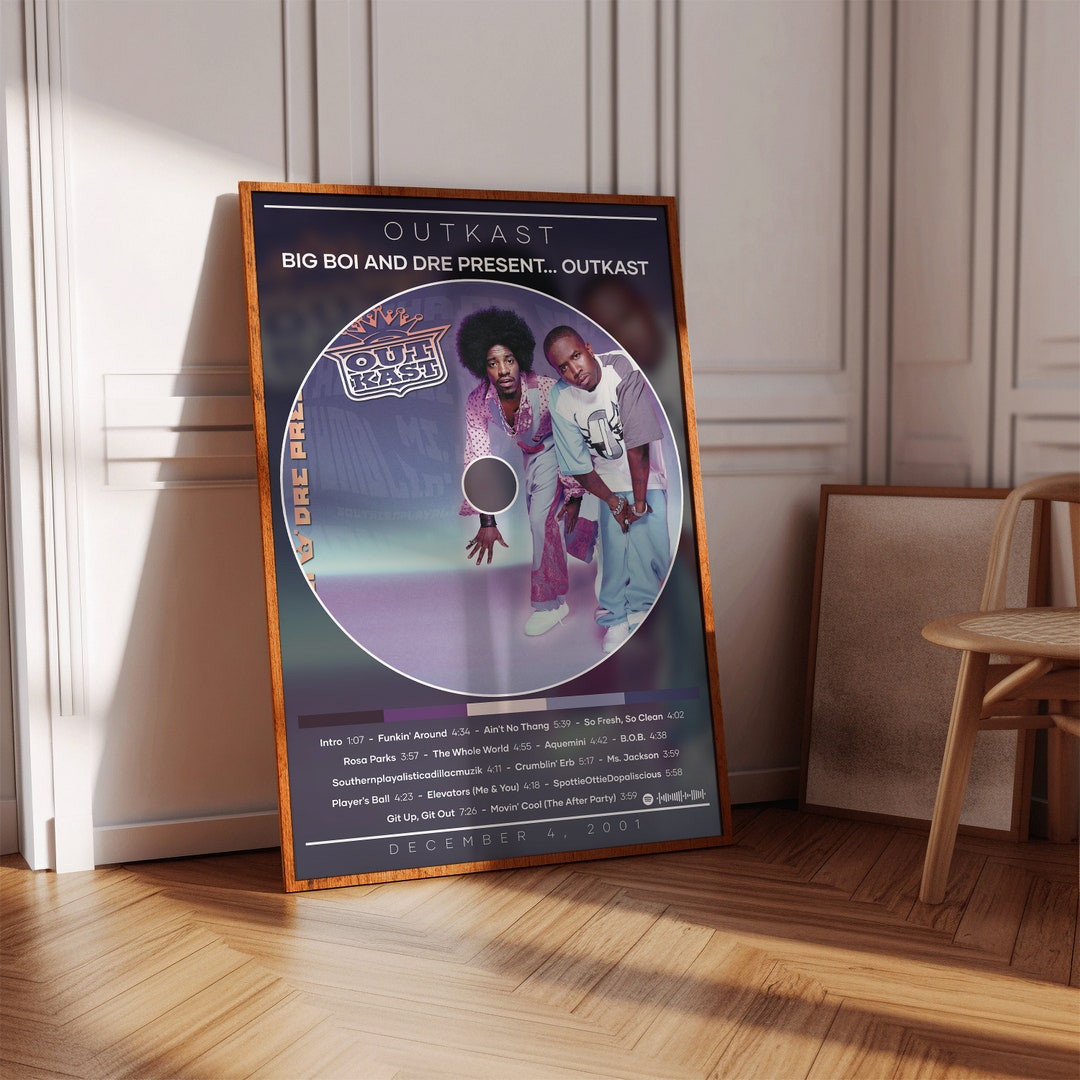 Outkast Poster Big Boi and Dre Present... Outkast Poster Album Poster ...
