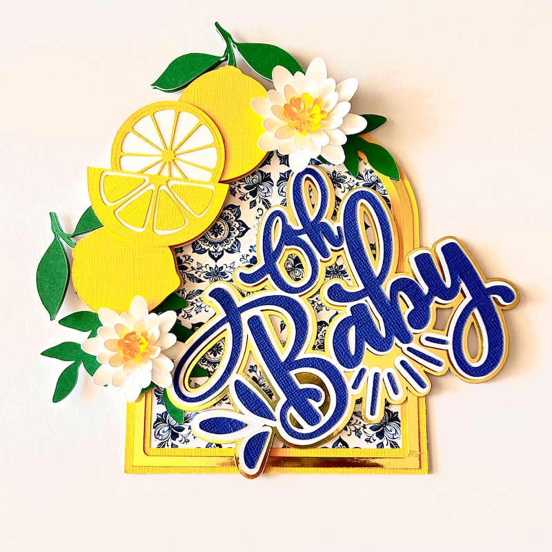 Lemon Cake Topper - Etsy