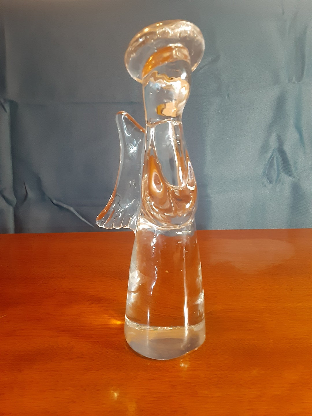 Vintage Heavy Crystal Dansk Angel Statuette. Good Condition, No Known ...