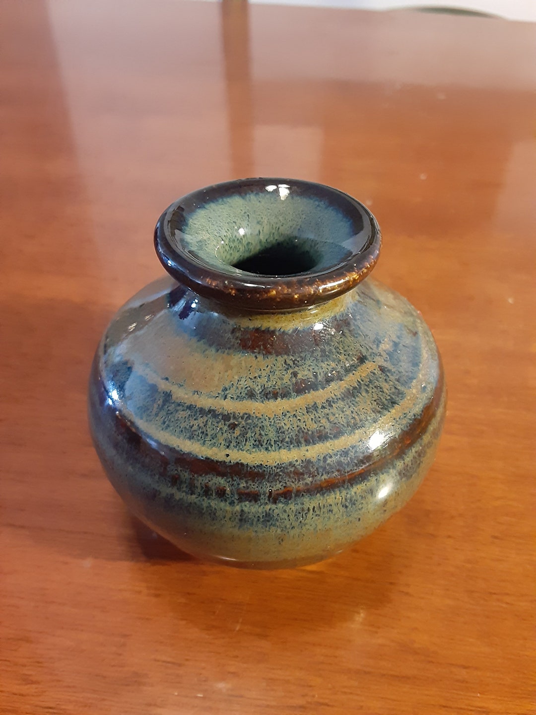 Tiny Fine-crafted Pottery Incense Holder Created by HR Shafer in 2004 ...