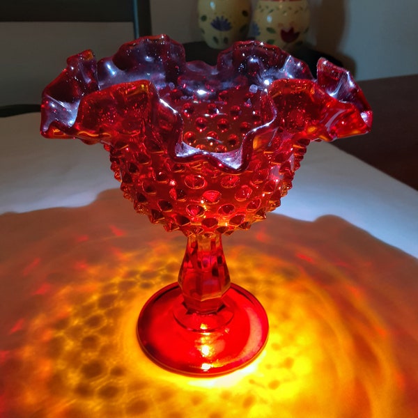 Fenton Candy Dish - Etsy