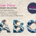Waves Alphabet Clipart Bundle, Waves PNG, Ocean Clipart, Waves Font ...
