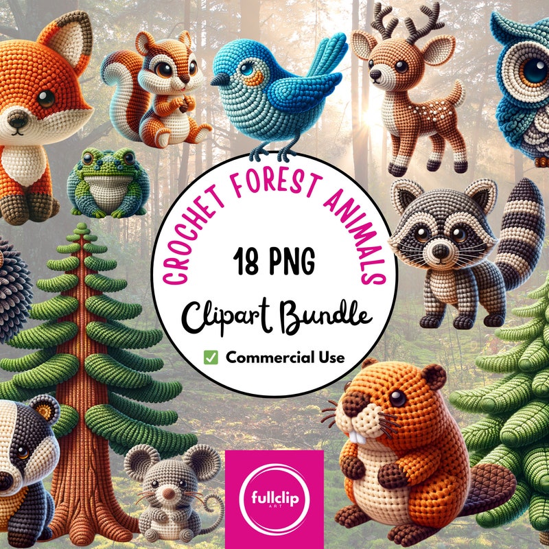 Crocheted Animal - Etsy