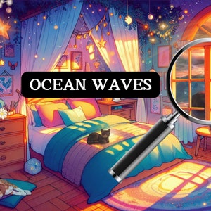 4K Animated Background - Lofi Magical Bedroom Seamless Loop for ...