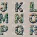 Succulent Alphabet Clipart Bundle, Succulent Letters, Gardening Clipart ...