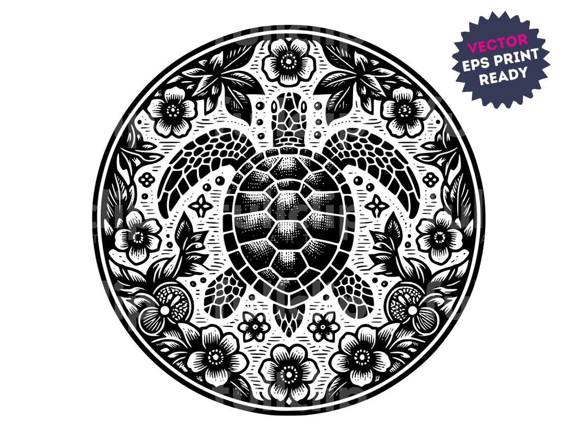 Sea Turtle Clipart Bundle, Sea Turtle SVG, Sea Turtle PNG, Sea Turtle ...