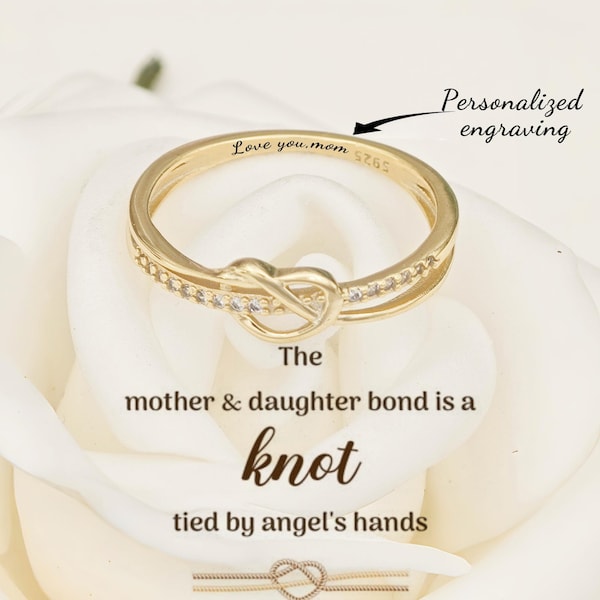 Mother Daughter Ring - Etsy