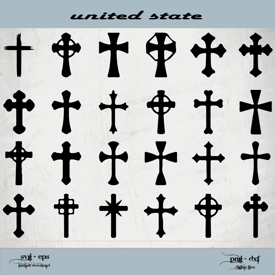 CROSS BUNDLE SVG Files, Cross Cut Files , Cross Clipart, Cross ...