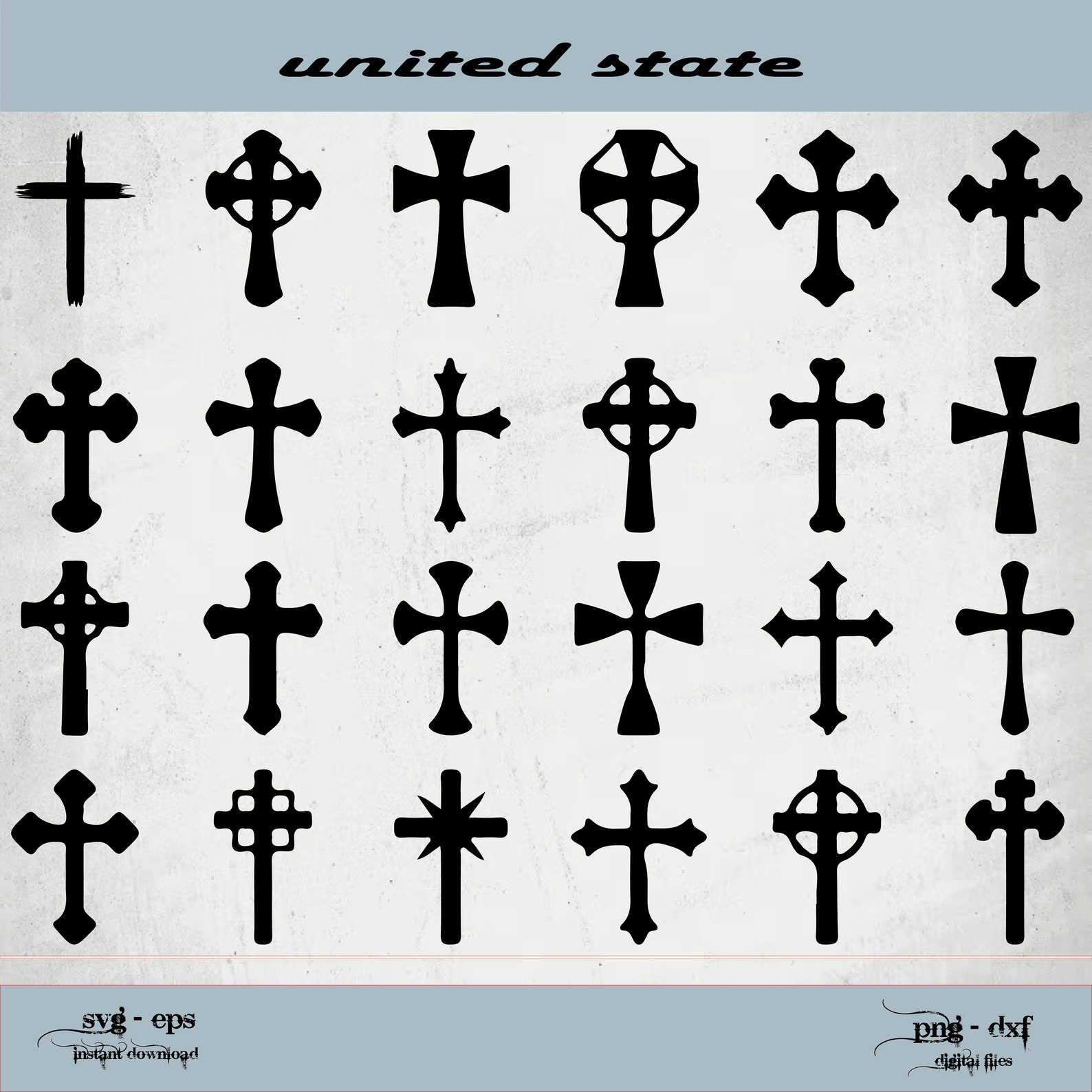 CROSS BUNDLE SVG Files, Cross Cut Files , Cross Clipart, Cross ...