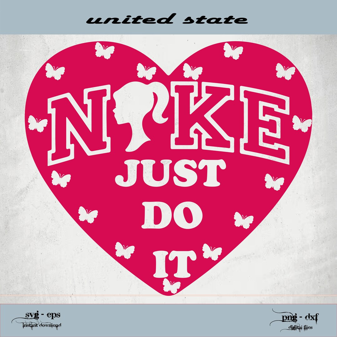 Just Do It Svg, Girls Sport Svg, Just Do It Png, Just Do It Silhouette ...