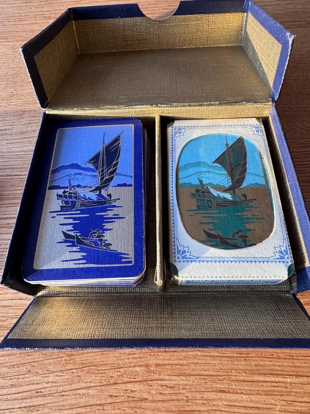 A Fabulous Pack of Two Sets of Vintage Playing Cards Made in 1933 in ...