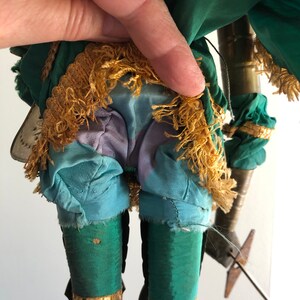 A Fabulous Set of Four Vintage Sicilian Pupi Pole Marrionetts Genuine ...