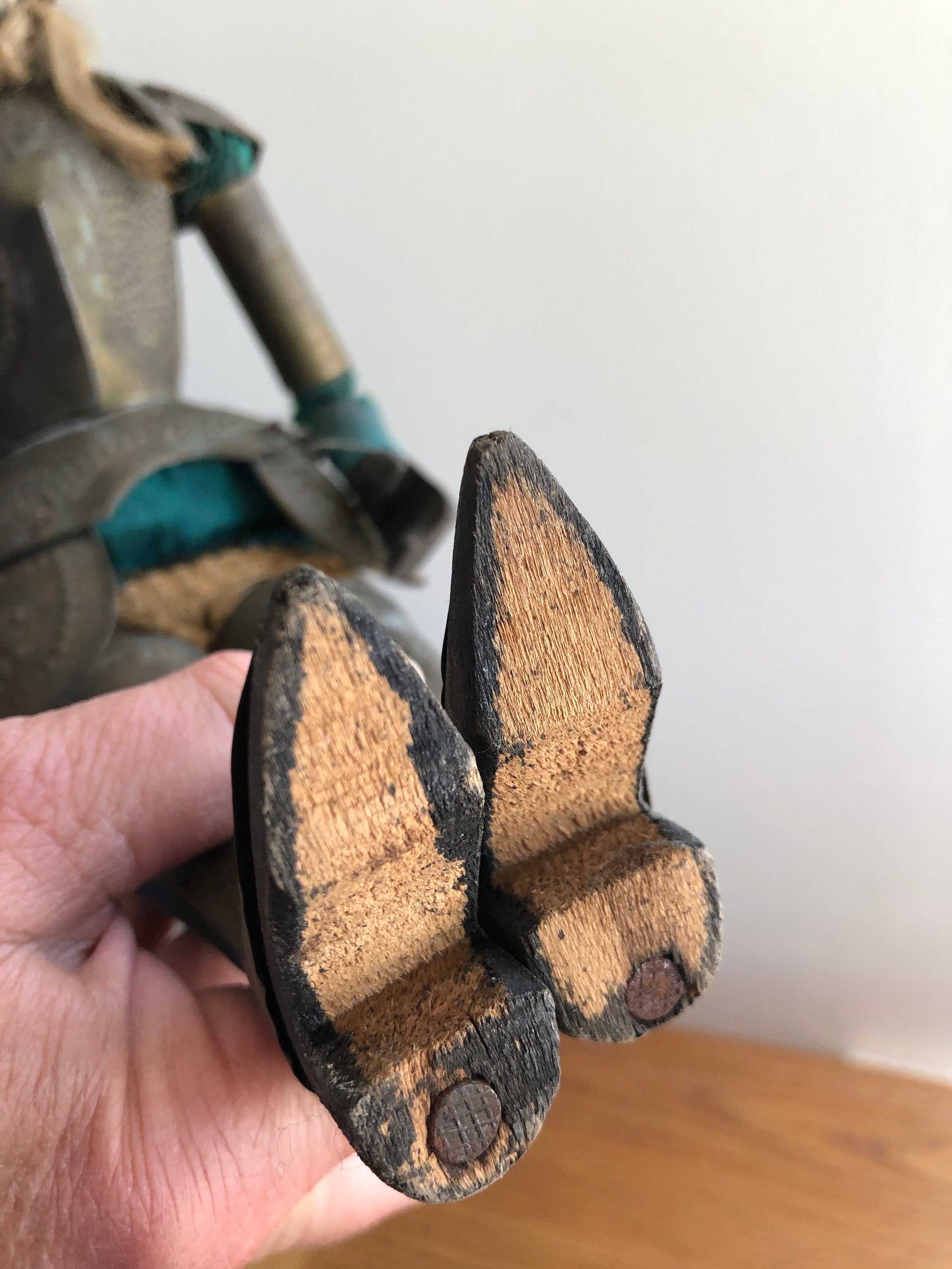 A Fabulous Set of Four Vintage Sicilian Pupi Pole Marrionetts Genuine ...